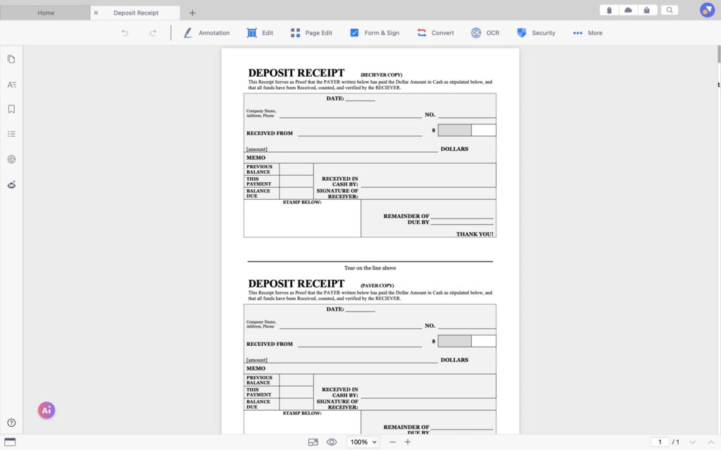 How to Use Receipt Templates and PDFs for Easy Record-Keeping